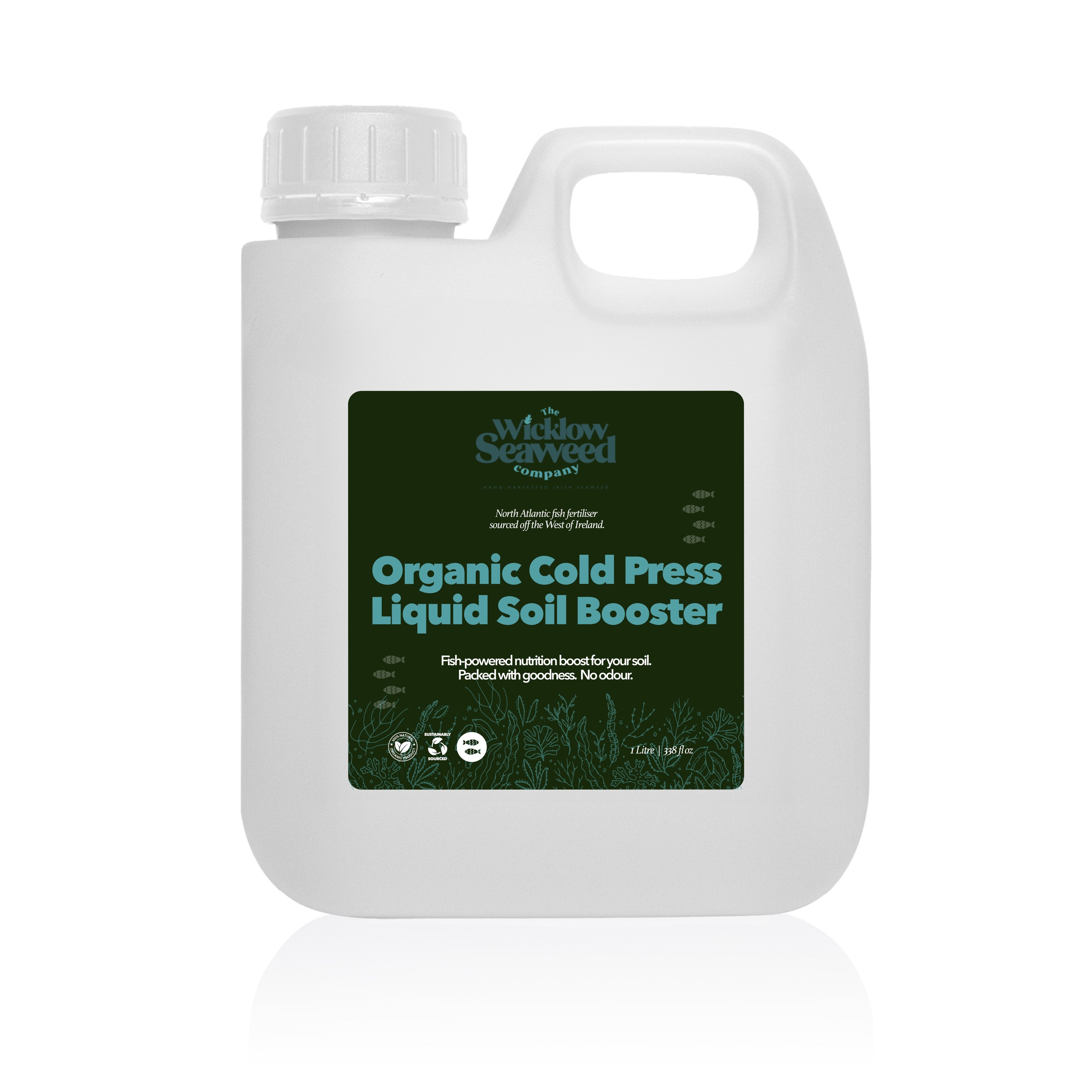 Organic Cold Press Fish Fert Liquid Soil Booster – The Wicklow Seaweed ...